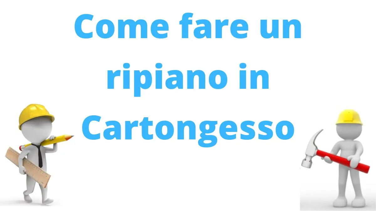 Come fare un ripiano in Cartongesso